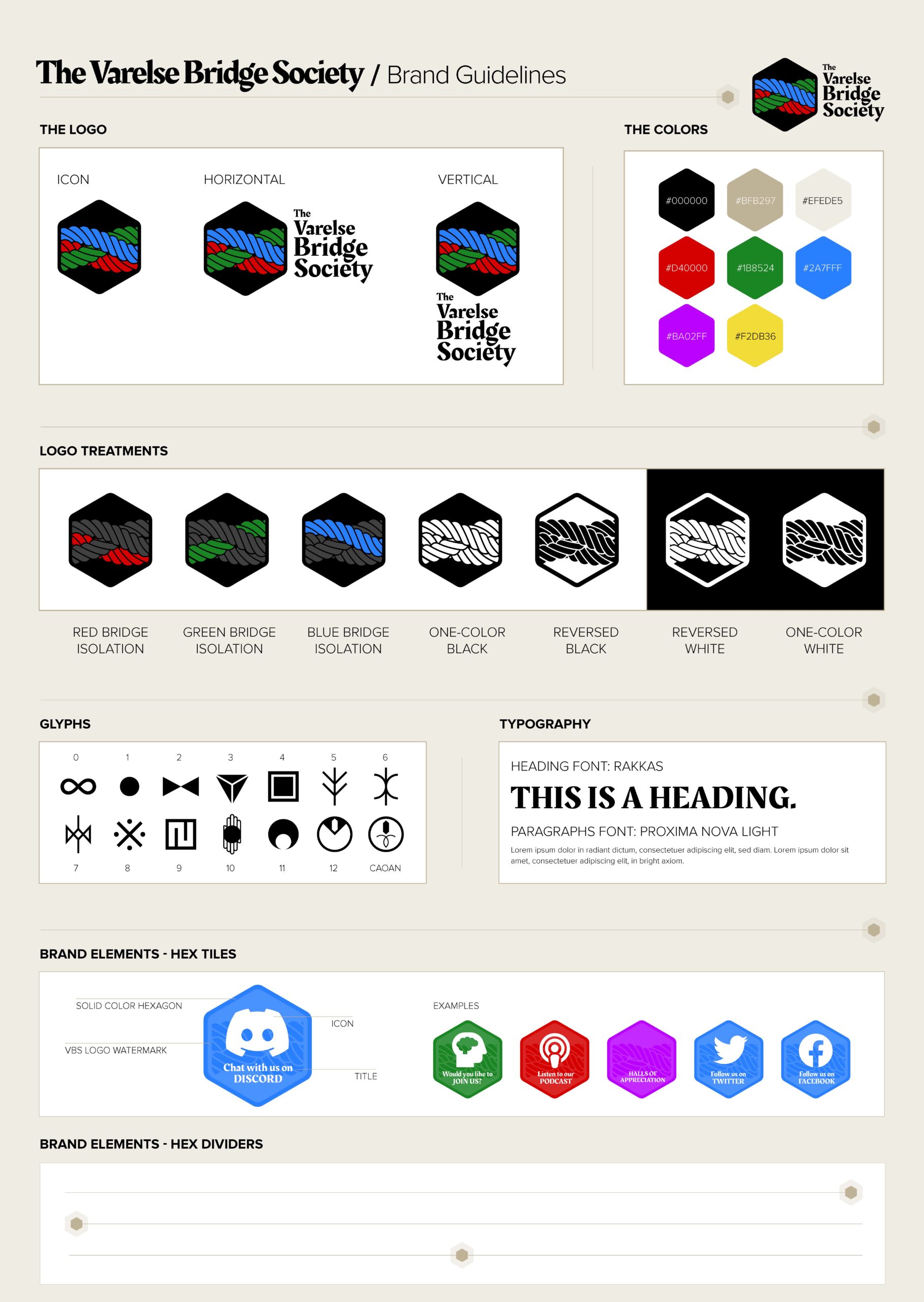 Branding – The Varelse Bridge Society